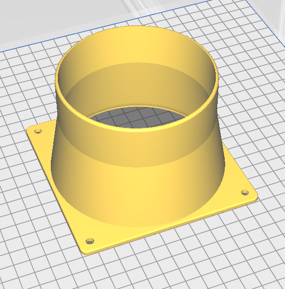 Free 3D file fan adapter/duct 120mm to 4"・3D printer model to download ...