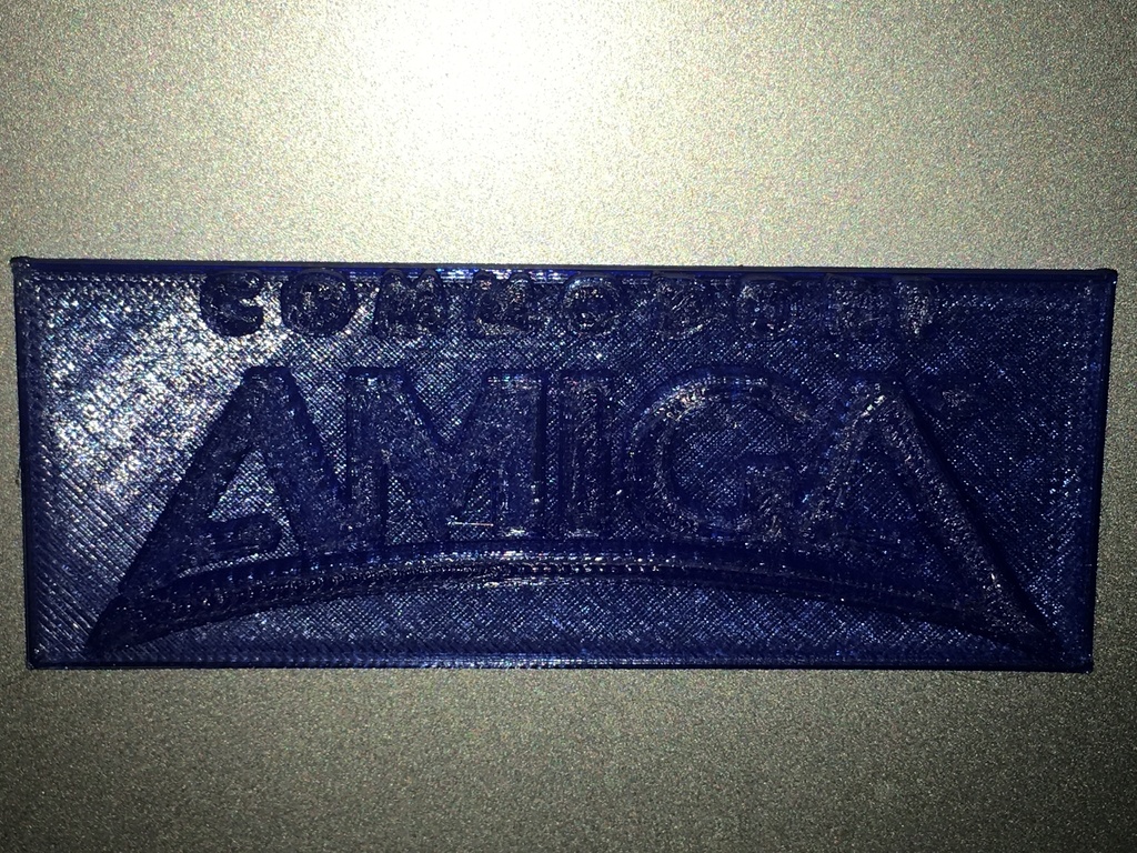 Free 3D file Amiga Logo・Object to download and to 3D print・Cults
