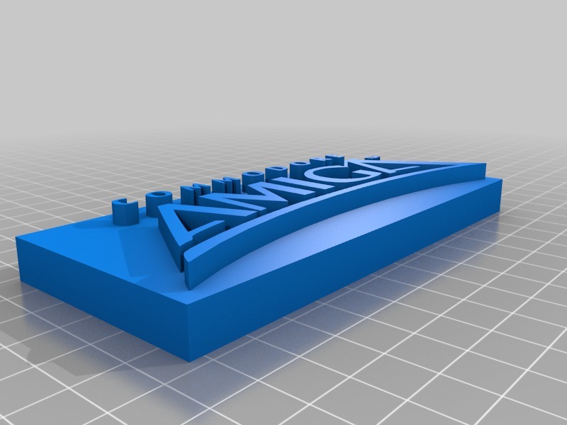 Free 3D file Amiga Logo・Object to download and to 3D print・Cults