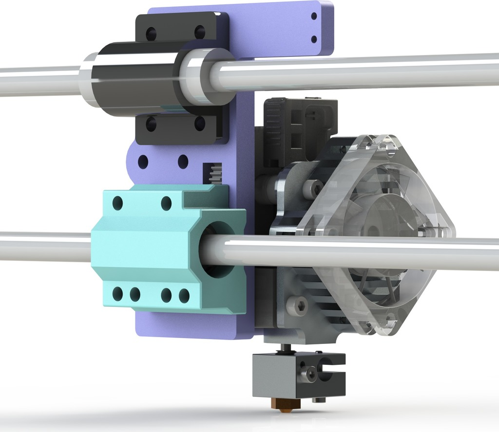 Fichier 3D gratuit Wanhao Duplicator Plus Titan Aero Mirrored Mount ...