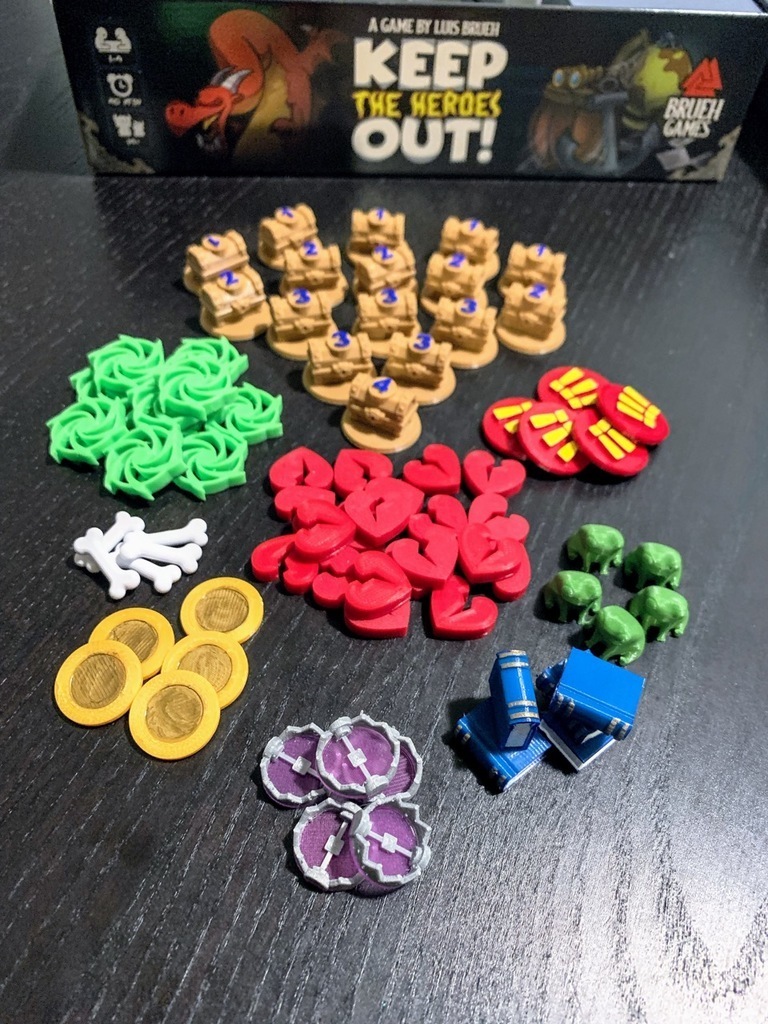 Free STL file Keep the Heroes Out! - Token Upgrades・Template to ...