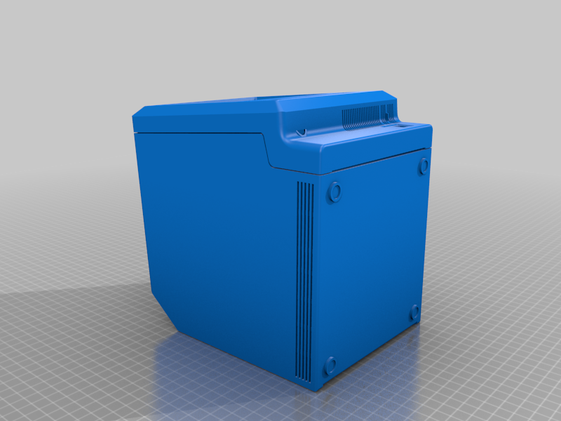 Free 3D file "Mac Minus" 5 inch CRT TV sized Macintosh Plus Case・3D ...