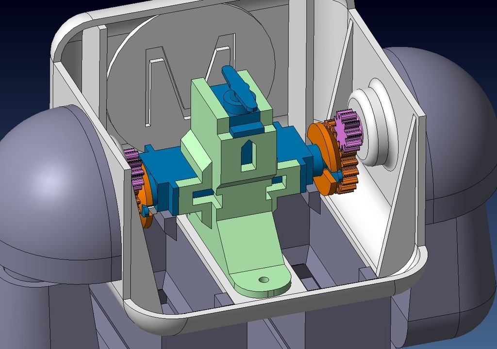 Free 3D file Animated MAKE Robot 🤖・3D printer model to download・Cults