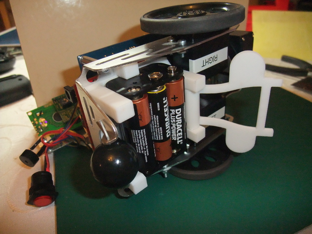 Free 3D file Boe-Bot 6AA Battery Holder・3D printing model to download・Cults