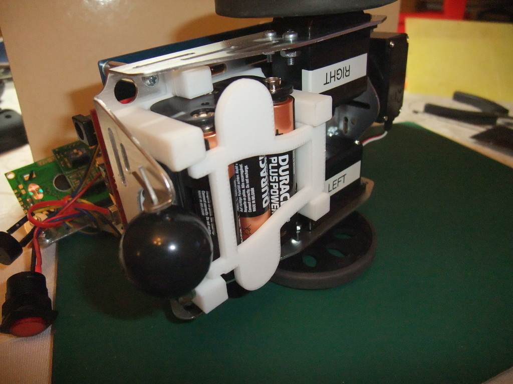 Free 3D file Boe-Bot 6AA Battery Holder・3D printing model to download・Cults