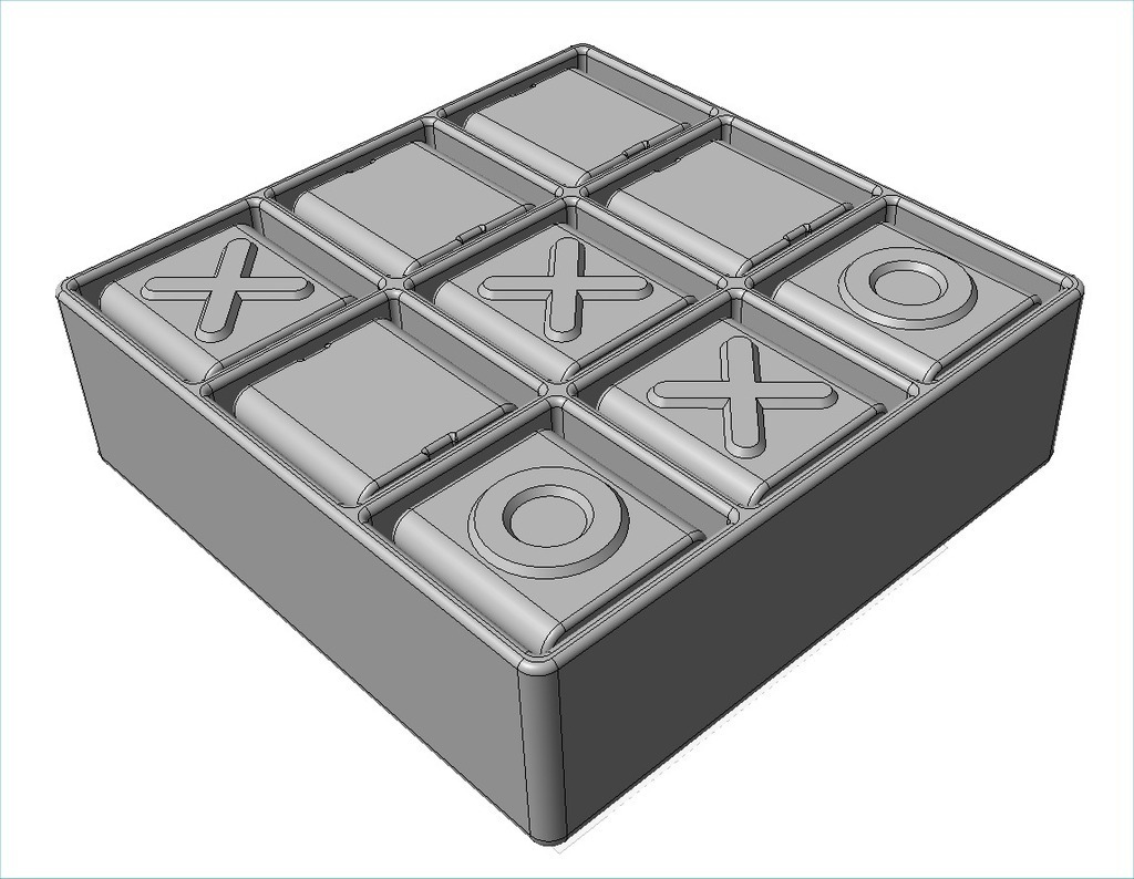 Free 3D file Travel Tic-Tac-Toe・3D printer design to download・Cults