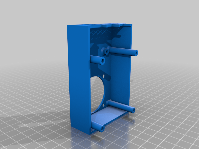 Free STL file Raspberry Pi 3 case 2 rails・3D printer model to download ...