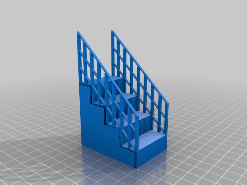 Free STL file Stairs・3D printable object to download・Cults