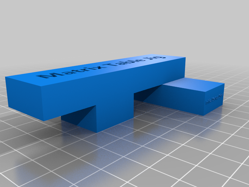 Free STL file Matrix table jig・3D print object to download・Cults