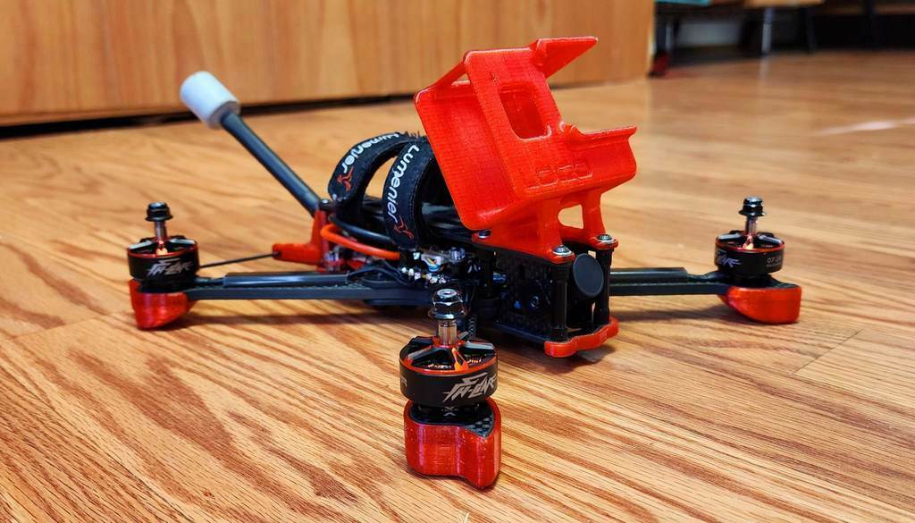 Free 3D file iFlight XL5 v5 Motor Paws // XL5 Analog BackPack 🐾・Object ...