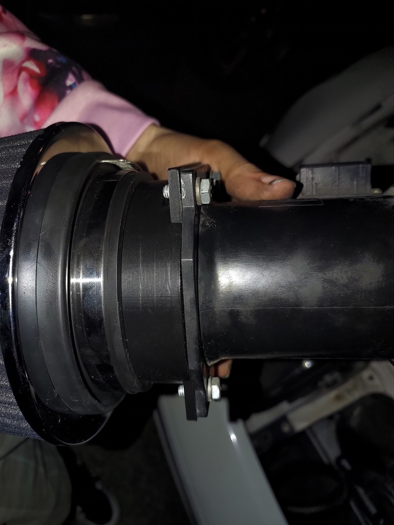 Free 3D file Z32 300ZX 3" Filter to MAF Adaptor・Design to download and ...