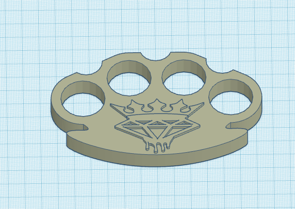STL file brass knuckles・Model to download and 3D print・Cults