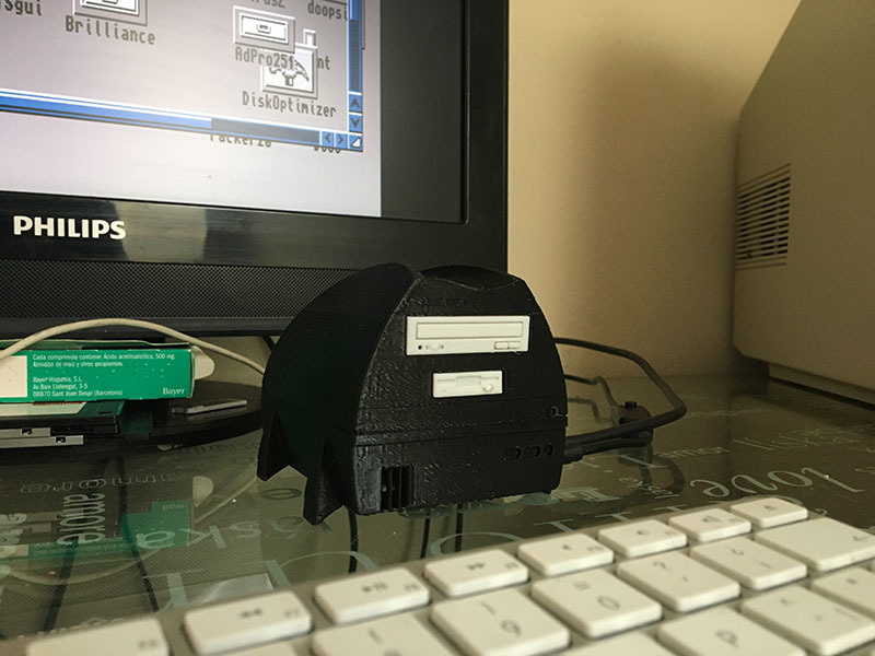 Free 3D file Amiga Walker case for Raspberry Pi3B and Raspberry Pi4・3D ...