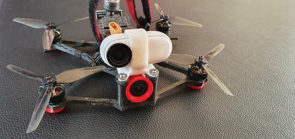 Free 3D file EMAX BH2HD Insta360 Go2 Mount・3D print design to download ...