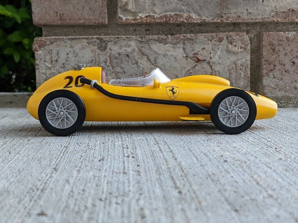 Free 3D file 1958 Ferrari 246 F1 (Pinewood Derby Car Shell)・3D printer ...