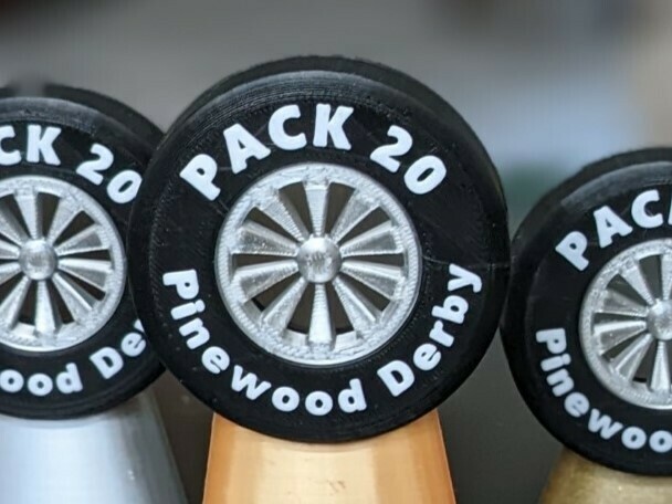 Free 3D file Pinewood Derby Trophies - Fully Customizable Tire・3D print ...