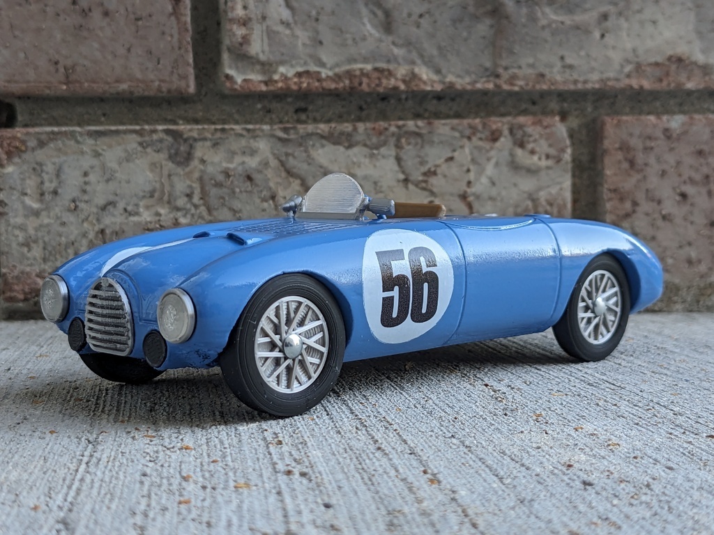 Descargar archivo 3D gratis 1952 Gordini 23S Roadster (Pinewood Derby ...