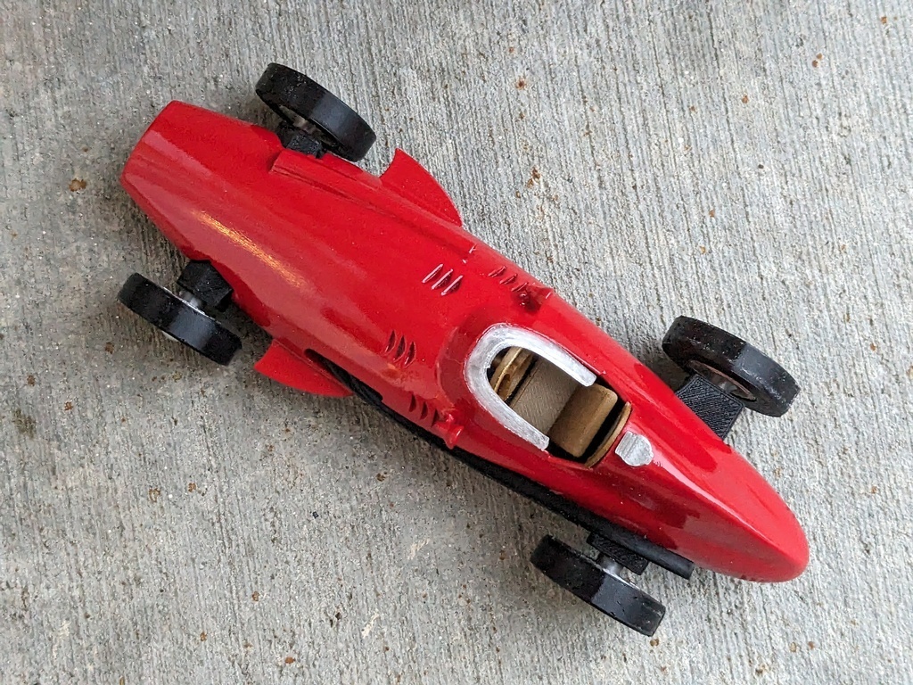 Free 3D file 1957 Maserati 250F (Pinewood Derby Car Shell) 🚗・3D printer ...