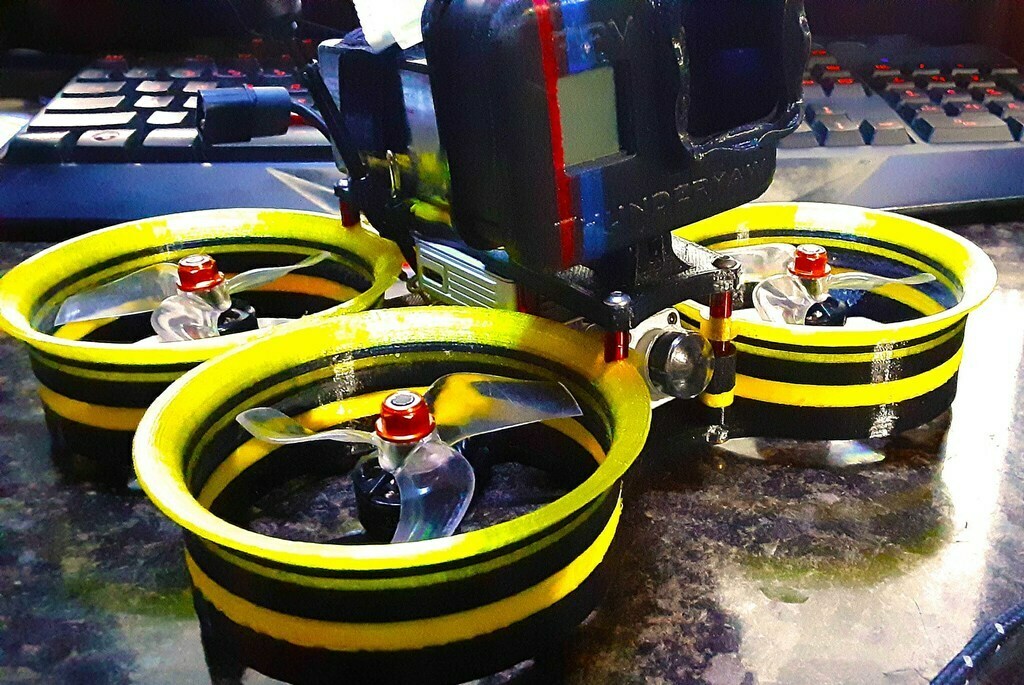 Free 3D file Ultimate 3D printable Cinewhoop (fully tested) 🚁・3D ...