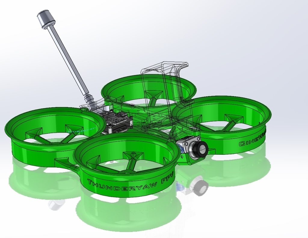 Free 3D file Ultimate 3D printable Cinewhoop (fully tested) 🚁・3D ...