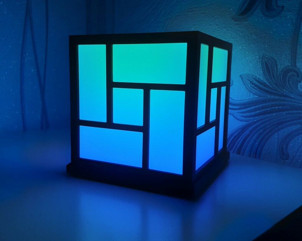 Free 3D file Japanese lamp WLED 🔦・3D printer design to download・Cults