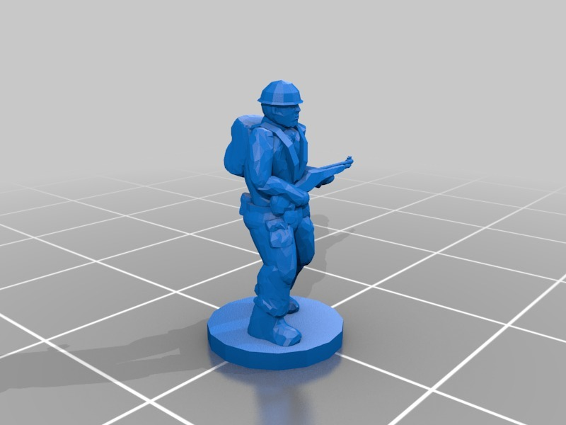Free 3D file Army Men flames of war single version・3D print model to ...