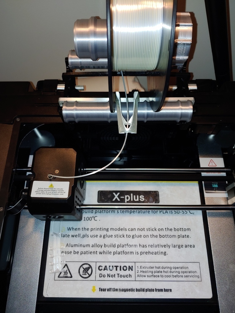 Free 3D file QIDI Spool Roller Lock - Filament Guide - Underside・3D ...