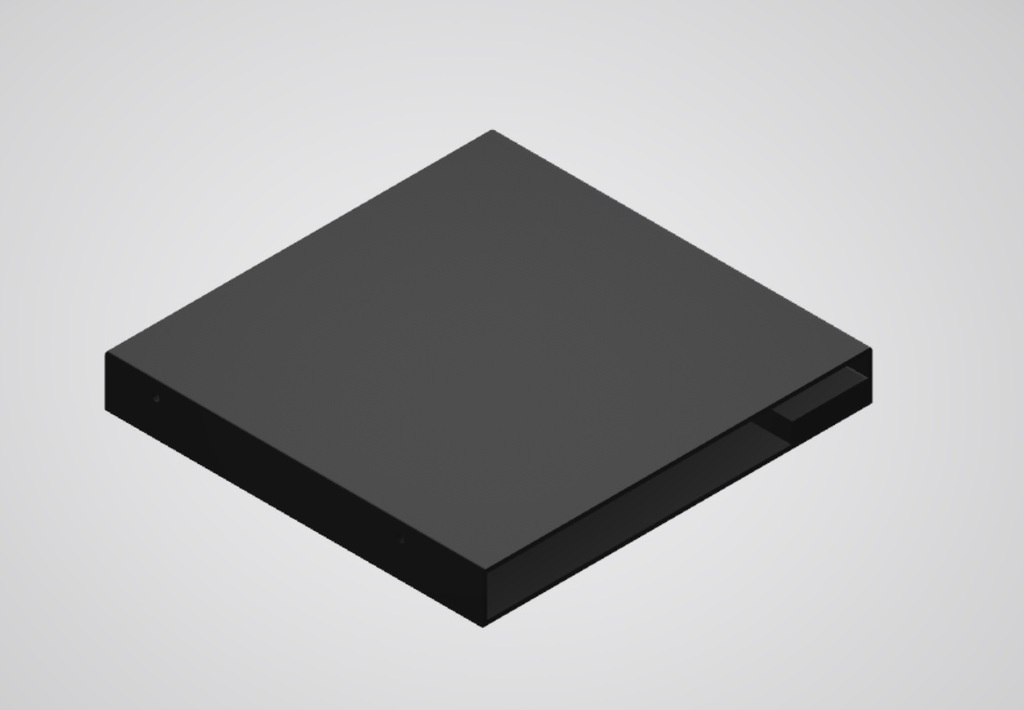 Free 3D file Simple Slimline SATA Optical Disk Drive Housing・Template ...