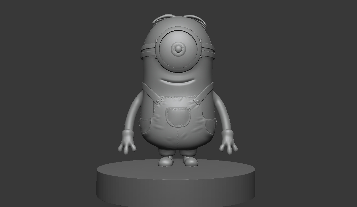 STL file Minion・3D printing design to download・Cults