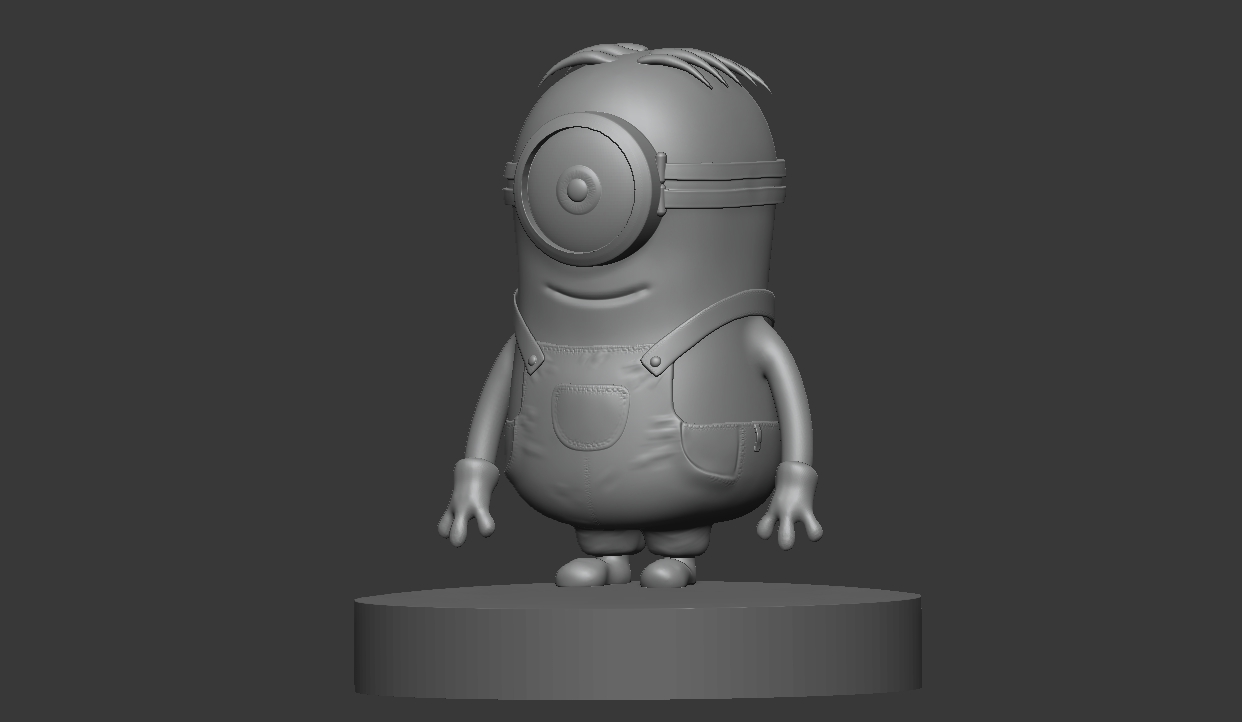 STL file Minion・3D printing design to download・Cults