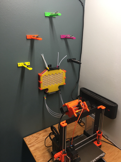 Free 3D file MMU - Color Coded Filament Path / Filament Buffer ...