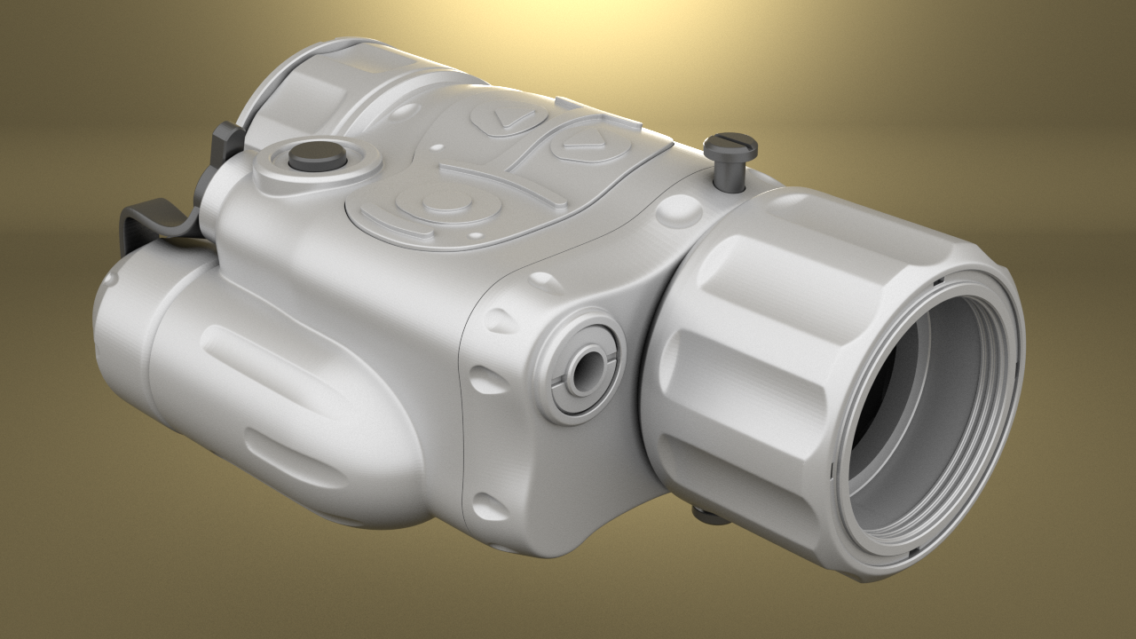 STL file Airsoft Trijicon SkeetIR xMICRO THERMAL MONOCULAR Hollow body ...