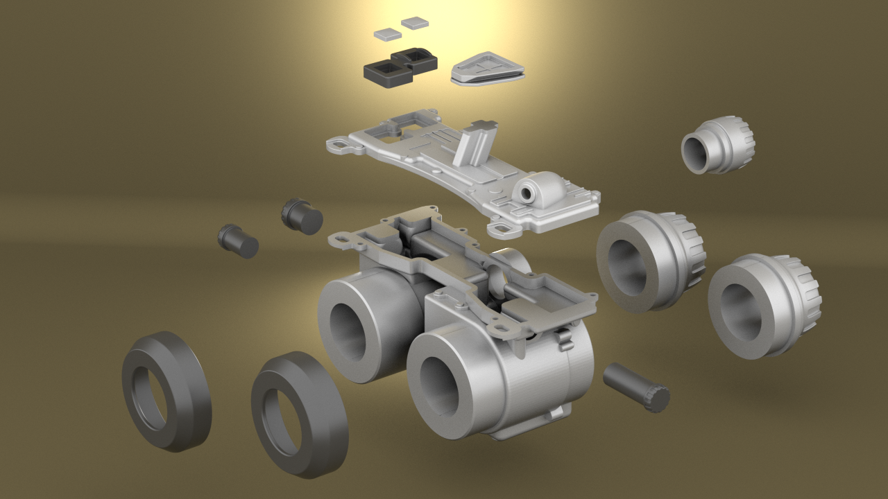 STL file Airsoft PSQ-36 Thermal Fusion Night Vision Goggle Hollow body ...