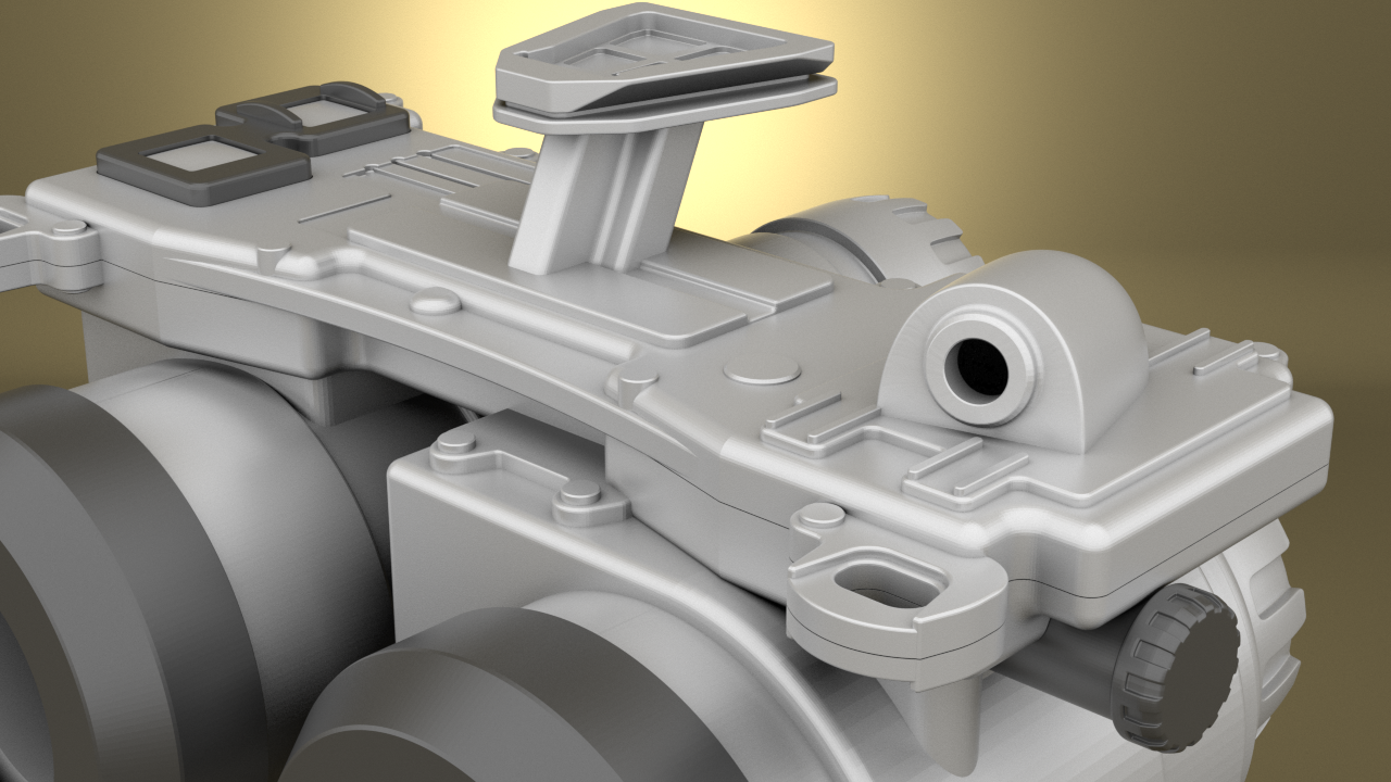 STL file Airsoft PSQ-36 Thermal Fusion Night Vision Goggle Hollow body ...