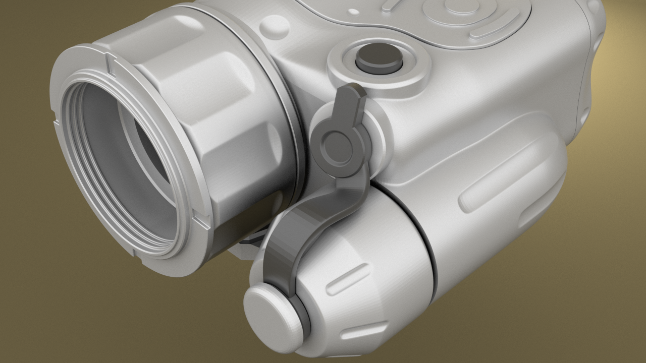 STL file Airsoft Trijicon SkeetIR xMICRO THERMAL MONOCULAR Hollow body ...