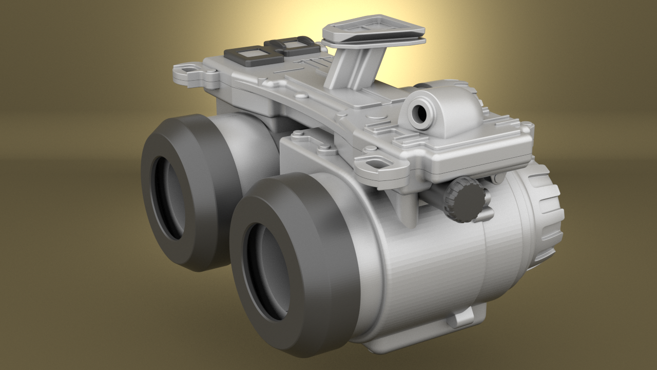 STL file Airsoft PSQ-36 Thermal Fusion Night Vision Goggle Hollow body ...