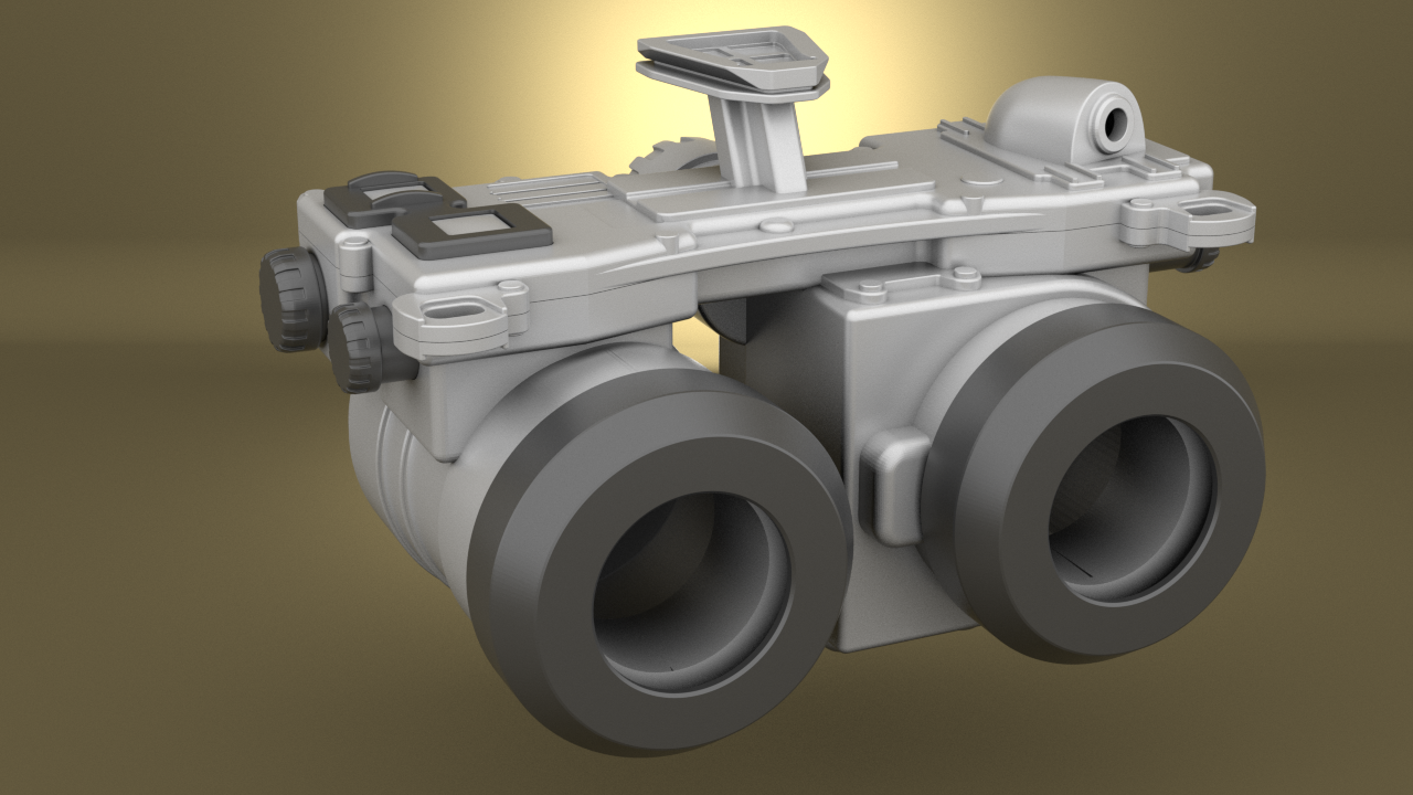 STL file Airsoft PSQ-36 Thermal Fusion Night Vision Goggle Hollow body ...