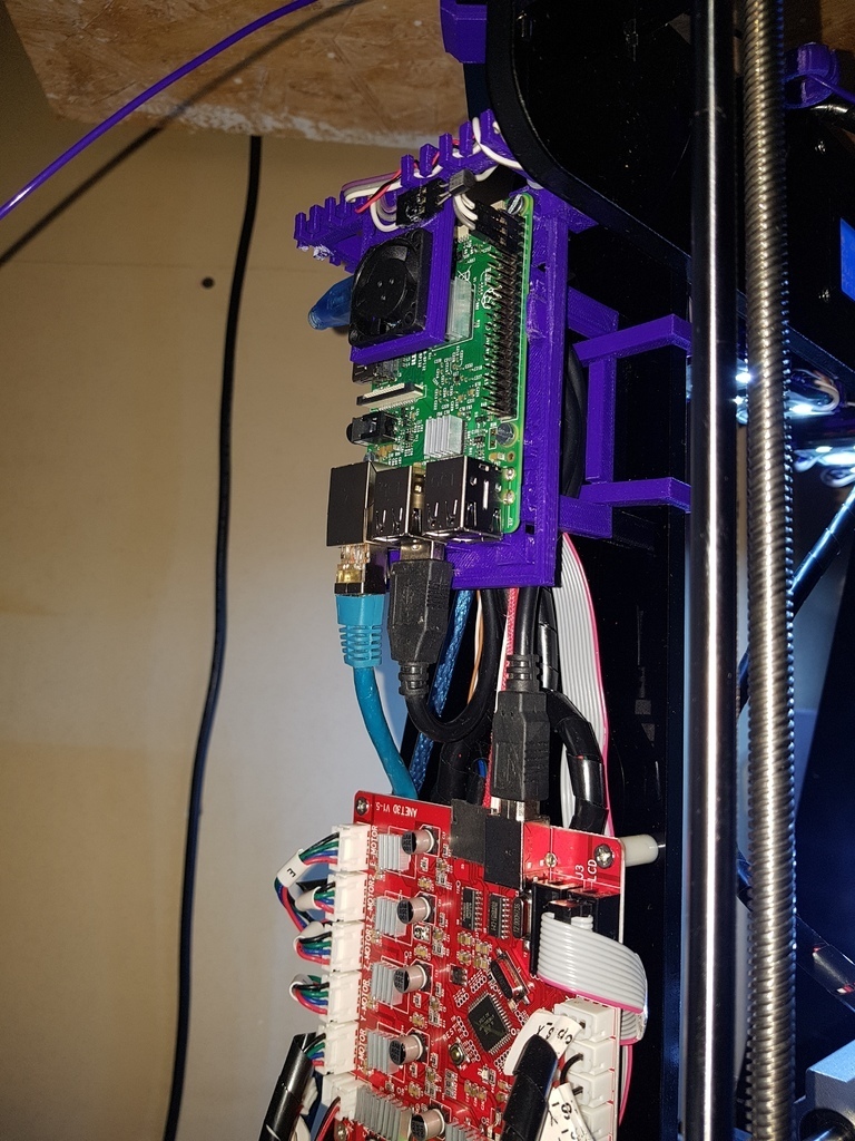 Fichier 3D gratuit Raspberry 3 Mount Anet A8 incl. plaque de montage et ...