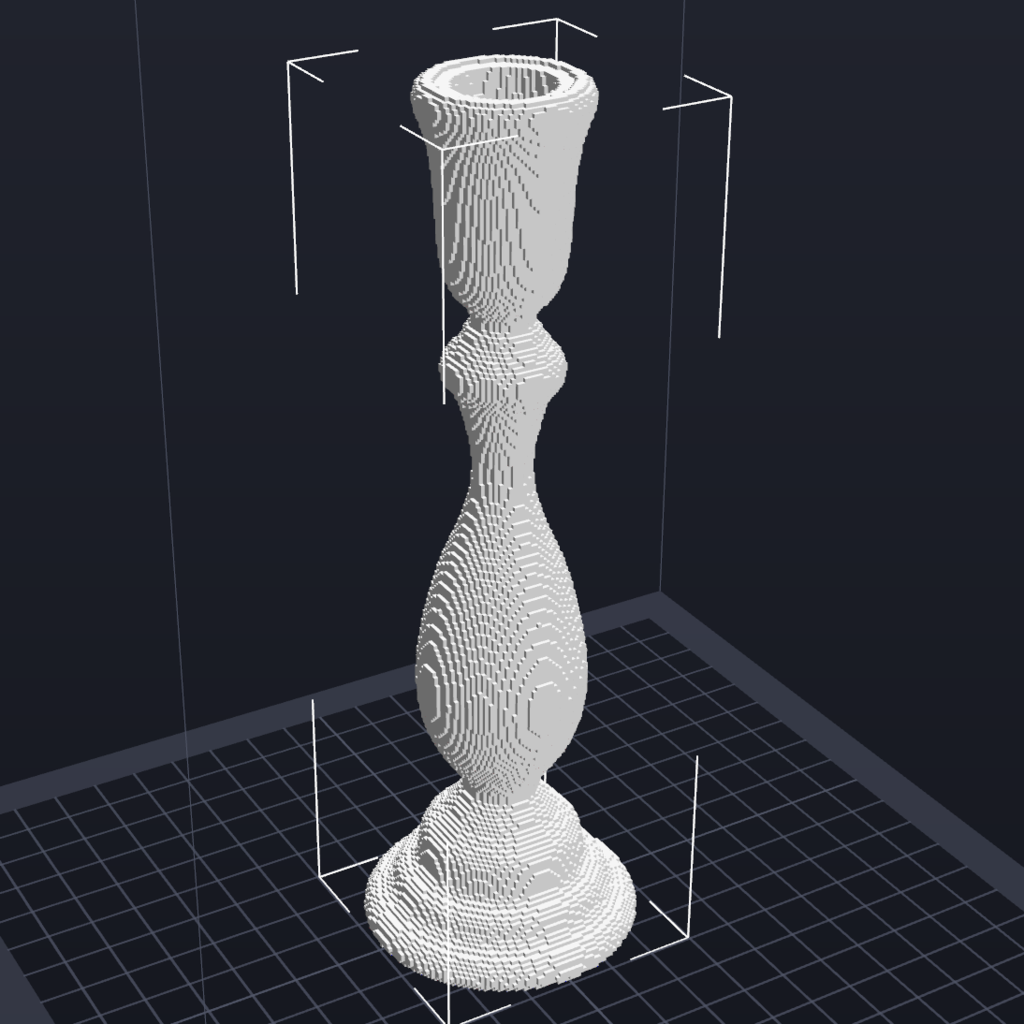 Free STL file Blocky Candle Stick・3D printing idea to download・Cults