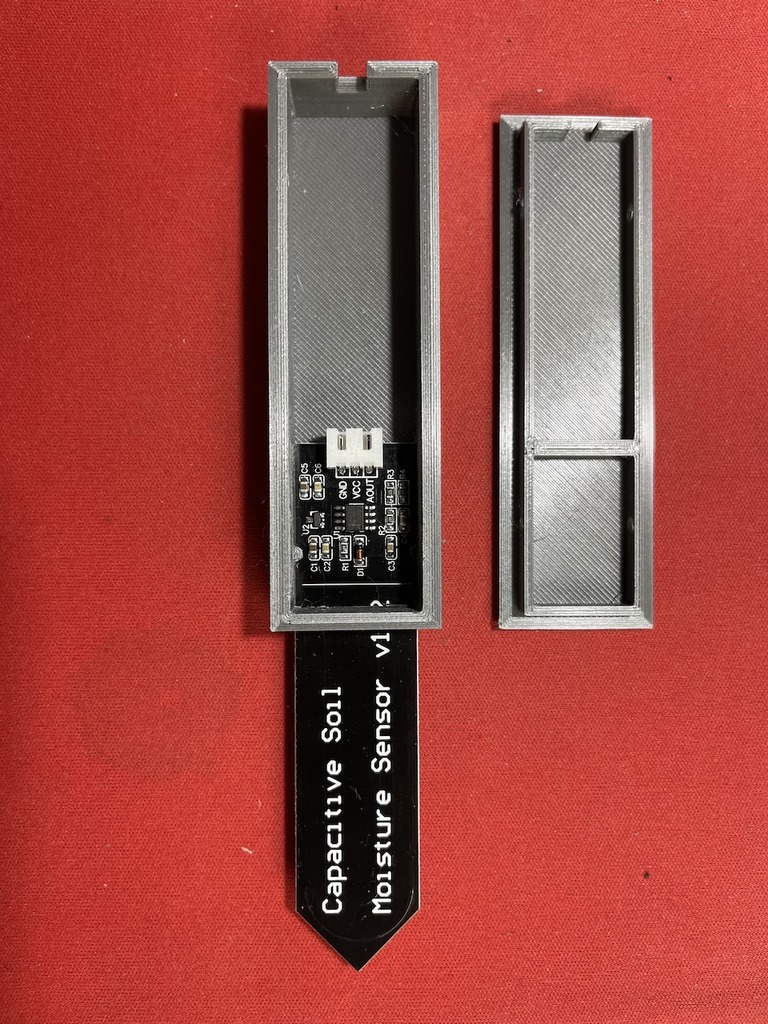 Free 3D file cover for Capacitive Soil Moisture sensor・3D print design ...