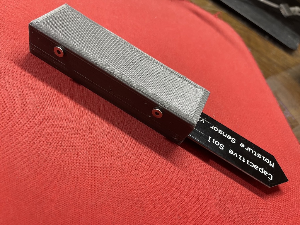 Free 3D file cover for Capacitive Soil Moisture sensor・3D print design ...