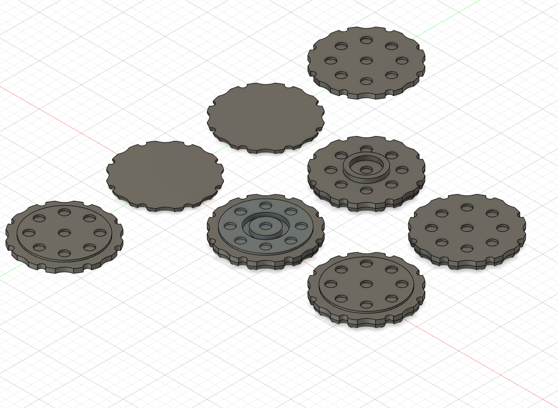 STL file Fidget coin・Model to download and 3D print・Cults