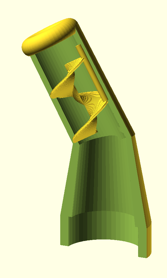 Free 3D file Parametric Angled Drip Tip for TFV16 👽・3D printing idea to ...