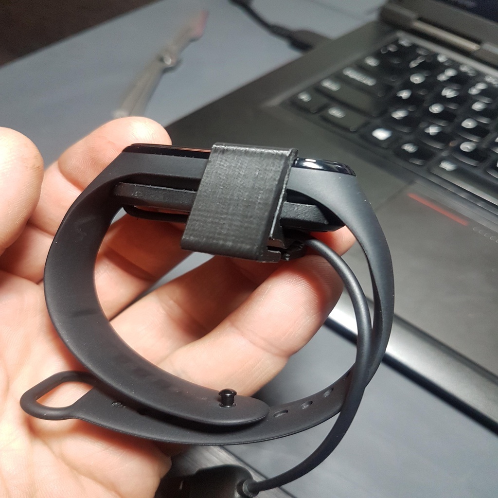 Free 3D file Mi Band 4 stock charger mod・3D print object to download・Cults