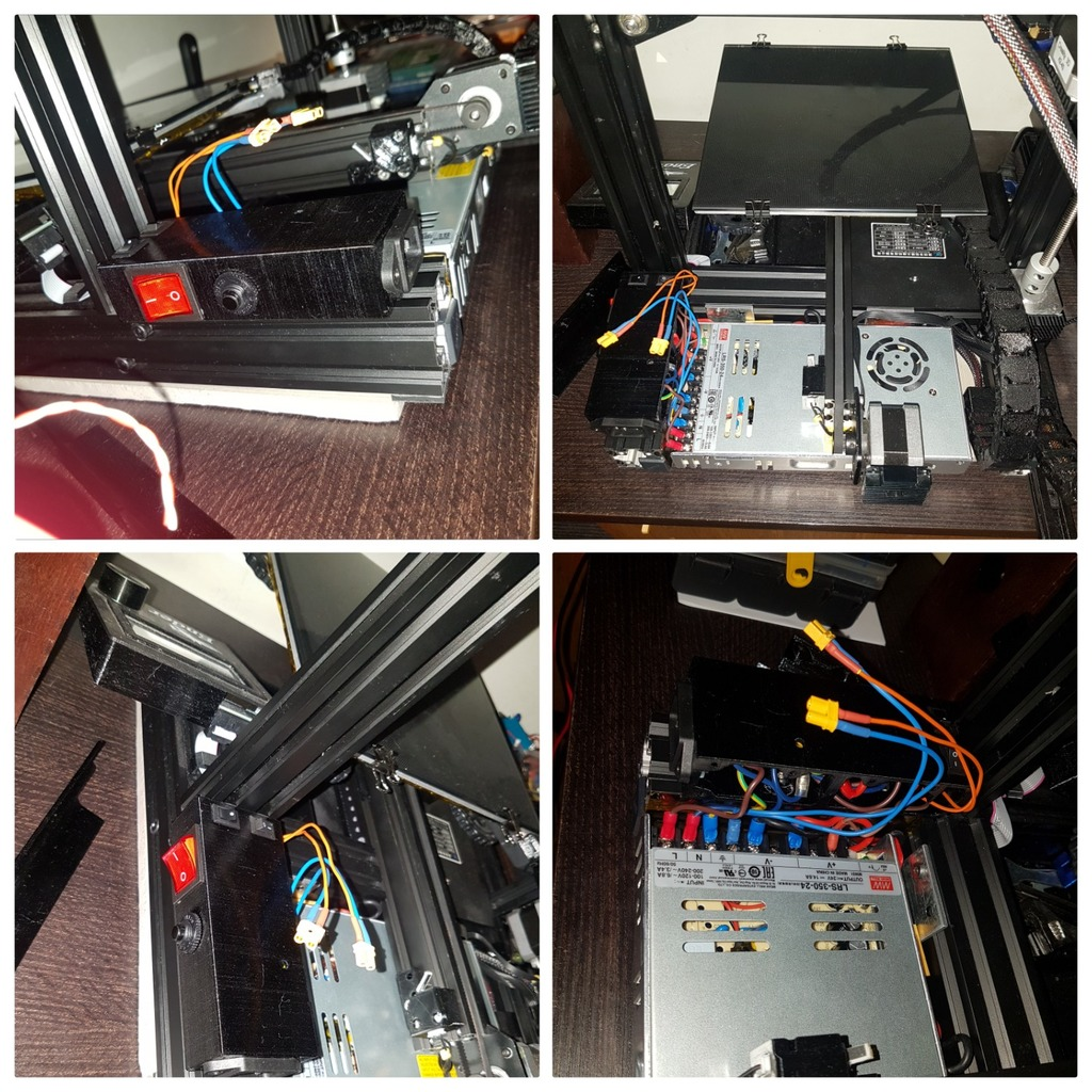 Free 3D file Creality Ender-3 adds for Meanwell LRS-350・3D printer ...