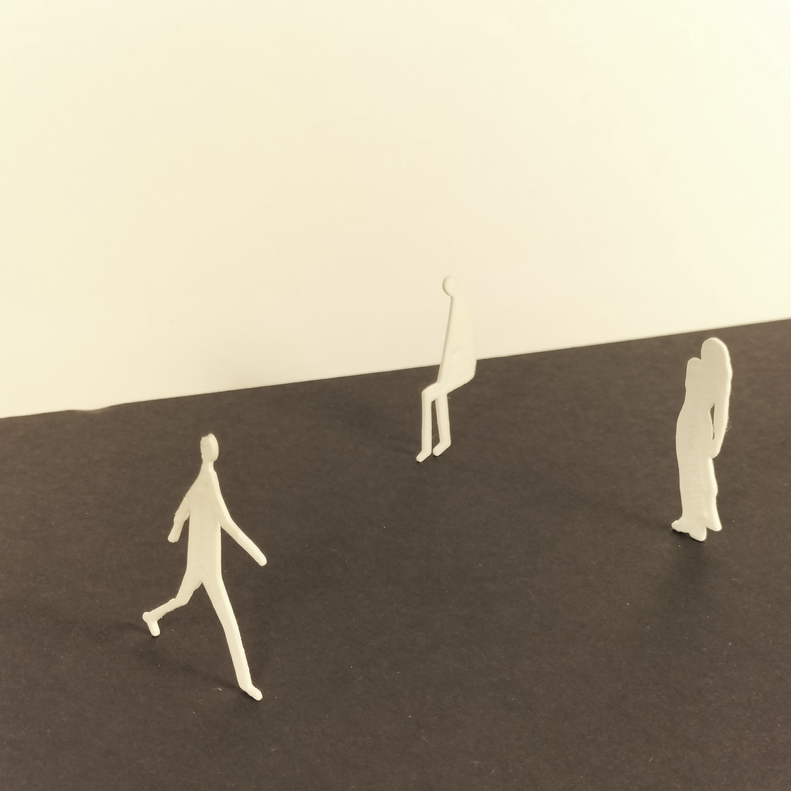 Archivo STL PEOPLE MEN WOMAN 2D 1:50 | MODULOR LE CORBUSIER SANAA ...