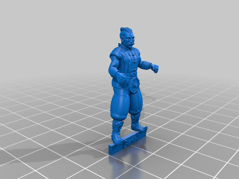 Free 3D file Blood Bowl - Kislev Trois-Quart / Lineman #4・Object to ...