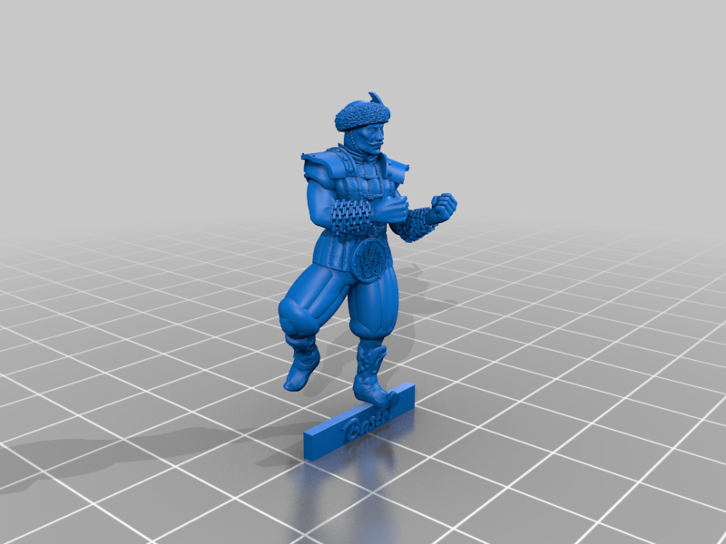 Free 3D file Blood Bowl - Kislev Trois-Quart / Lineman #3 🩸・3D printer ...