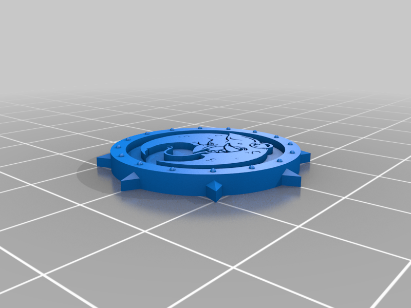 Free 3D file Token Blood Bowl Goblin #1・3D printer design to download・Cults