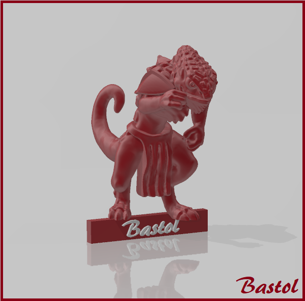 Free 3D file Blood Bowl Chameleon #4・3D printer model to download・Cults